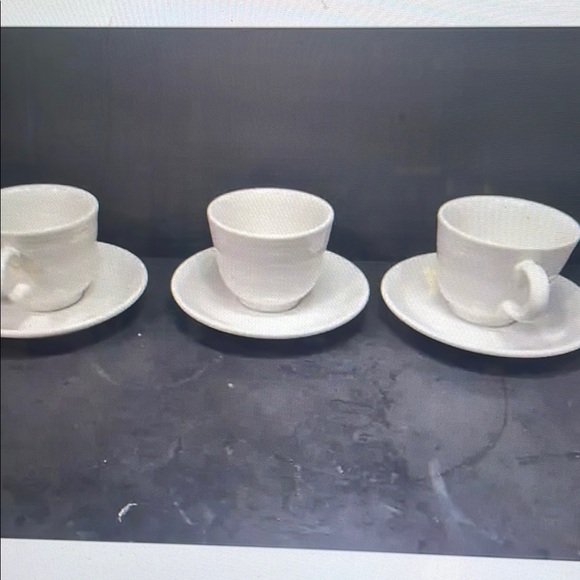 Dining | Elegant White Porcelain Teacup Set | Poshmark